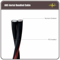 China 600V / 1000V Aerial Bundled Cable , XLPE / PE / PVC Insulated Aerial Cable for sale