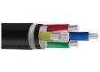 China 0.6/1kV 3x150+1x70 mm2 YJLV22 Armoured Electrical Cable AL/XLPE/STA/PVC Aluminum Power Cable for sale