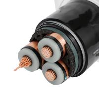 China 3-Core Copper Core XLPE Insulated Power Cable for sale