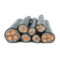 China 4 Core Galvanized Steel 1×25mm2 Armored Copper Cable for sale