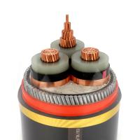 China Green Jacket Color XLPE Insulated Cable Cross Section Area 1.5-800 Sqmm Free Sample Provided For Safe Power Transmission for sale