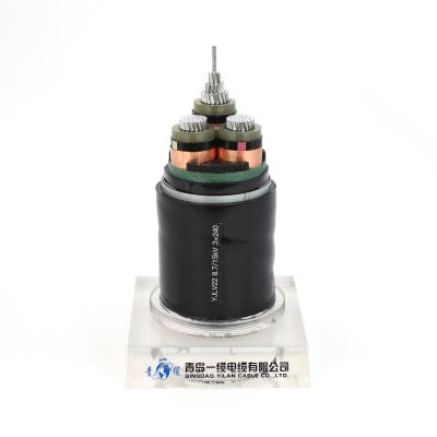 China Circular Conductor Shape Armored XLPE Insulated Wire with Cross-linked Polyethylene XLPE Insulation Material for sale