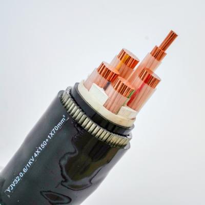 China 1KV IEC60502-1 Underground 4 Core Xlpe Cable for sale