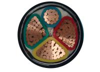 China Three  main and one reduced conductor 1kV XLPE insulated Electric cable as per IEC 60502-1 for sale