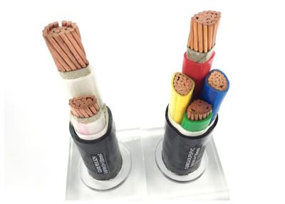 China Rigid XLPE Insulated 120 Sq MM Cable Black Outer Sheath Color YAXV-R for sale