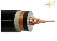 China MV 19/33kV CU/XLPE/CTS/PVC XLPE Insulated Power cable with the copper wire screen for sale