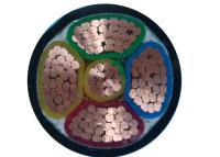 China 4+1 Core N2XY Unarmoured  XLPE Copper Cable Polypropylene Filler CE IEC VDE for sale