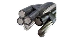 China PE / PVC XLPE Insulated Cable Aerial Bundled Aluminium Phase Conductor for sale