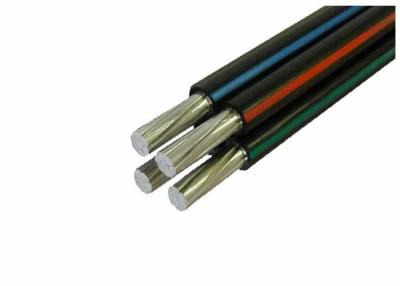 China PE / PVC XLPE Insulated Cable Aerial Bundled Aluminium Phase Conductor for sale