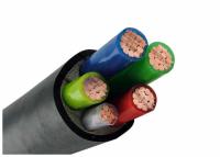 China Low Voltage XLPE Insulated Power Cable 5 Core Copper Electrical cable With 4-400 Sqmm Cross Section Area for sale