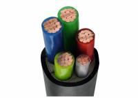 China Low Voltage XLPE Insulated Power Cable 5 Core Copper Electrical cable With 4-400 Sqmm Cross Section Area for sale