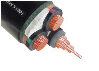 China 3 Cores MV  XLPE Electrical Cable Copper Conductor For Industrial Plants for sale
