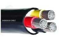 China U-1000V  Unarmoured Three Core Aluminum Conductor PVC Insulated & Sheathed  Cable for sale