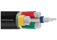China 0.6/1kV Aluminum Conductor Four Core PVC Insulated & Sheathed Power Cable for sale