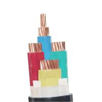 China 1000V Copper Conductor PVC Insulated Cables Customized With Three Half Core for sale