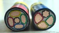 China Four And Half Core PVC Insulated Cables For Under Normal / Salty Water for sale