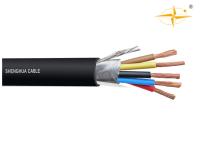 China 5 Conductor PVC Insulated Cables , PVC Flexible Cable Copper Wire Braided Shielding for sale
