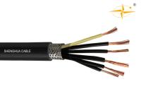 China 5 Conductor PVC Insulated Cables , PVC Flexible Cable Copper Wire Braided Shielding for sale