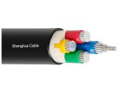 China Aluminum Conductor Insulated PVC Sheathed Cable Four Core PVC Cable with 0.6/1kV for sale