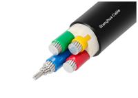 China Aluminum Conductor Insulated PVC Sheathed Cable Four Core PVC Cable with 0.6/1kV for sale
