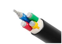 China Aluminum Conductor Insulated PVC Sheathed Cable Four Core PVC Cable with 0.6/1kV for sale