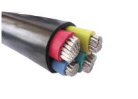 China Three And Half Core PVC Insulated Cables Unarmour Cable1000V Aluminum Conductor for sale