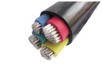 China Three And Half Core PVC Insulated Cables Unarmour Cable1000V Aluminum Conductor for sale