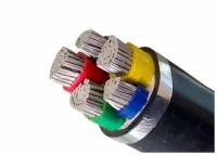 China Aluminum Conductor 5 Core PVC Insulated Cables 0.6/1 kV Unarmoured Cable for sale
