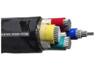 China KEMA TUV Certificate 600/1000V PVC Insulated Cables 4 Core PVC Electrical Cable for sale