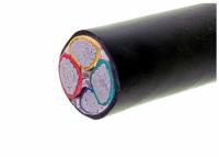 China 0.6/1KV PVC Insulated Cables Aluminium Stranded Conductor 4 Cores for sale