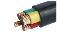 China U-1000V Copper Conductor PVC Insulated Cables / PVC Sheath Four Cores PVC Power Cable for sale