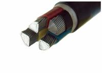 China U-1000V 4 Core Aluminum Power Cable OEM CU / XLPE / PVC For Wiring Electrical for sale