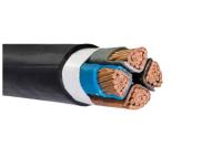 China Fan Shaped Copper Core PVC Sheathed Cable / PVC Insulation Cable for sale