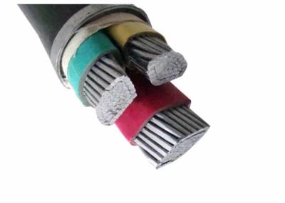 China Flexible PVC Insulated Cable 600/1000V Compacted AL Conductor 1~5 Core for sale