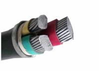 China Flexible PVC Insulated Cable 600/1000V Compacted AL Conductor 1~5 Core for sale