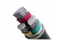 China Flexible PVC Insulated Cable 600/1000V Compacted AL Conductor 1~5 Core for sale