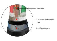 China Fire Resistant Steel Tape Armoured Electrical Cable XLPE Insulated Copper Conductor FRC Cable for sale