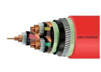 China 33kV Medium Voltage Steel Wire Armoured Electrical Cable 3 Phase Copper Wire Screen XLPE Power Cable for sale