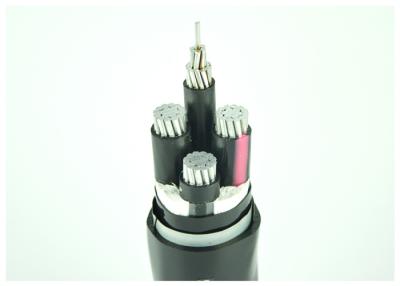 China Low Voltage Aluminum Armoured Electrical Cable 3+1 Core Al/PVC/PVC Power Cable with Steel Tape Armour for sale