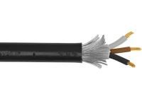 China Black PVC sheathed Armoured Electrical Cable 600/1000V Armored Power Cables for sale