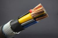 China Black PVC sheathed Armoured Electrical Cable 600/1000V Armored Power Cables for sale