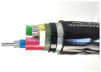 China XLPE Insulated PVC Sheath Aluminum Armoured Cable Low Votlage STA Armored XLPE Power Cable YJLV22 for sale