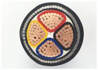 China 4 Core 185 Sqmm SWA Armoured Power Cable Copper Conductor XLPE/PVC Insulated Steel Wire Armored Cable for sale
