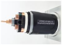 China 8.7/15kV 3x120 185 240 300mm2 YJV22 Armoured XLPE Cable CU/XLPE/PVC/STA/PVC Copper MV Cable for sale