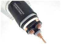 China 8.7/15kV 3x120 185 240 300mm2 YJV22 Armoured XLPE Cable CU/XLPE/PVC/STA/PVC Copper MV Cable for sale