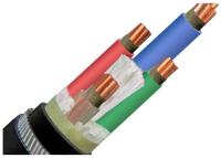 China Soft Copper 1-5 Cores Armoured Copper Cable XLPE/PVC Insulated Steel Wire Armored Fire Resistant Cable for sale