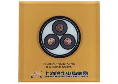 China Professional STA Power Armoured Electrical Cable 120mm2 185mm2 240mm2 300mm2 for sale