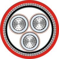China MV HV Steel Tape Armoured Electrical Cable Wiring 1 Core / 3 Core for sale