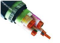 China 4 Cores Steel Wire Low Voltage Armoured Electrical Cable Copper  XLPE PVC SWA Cable for sale
