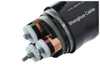 China Medium Voltage Steel  Armoured Electrical Cable With 3 Cores PVC Sheath for sale